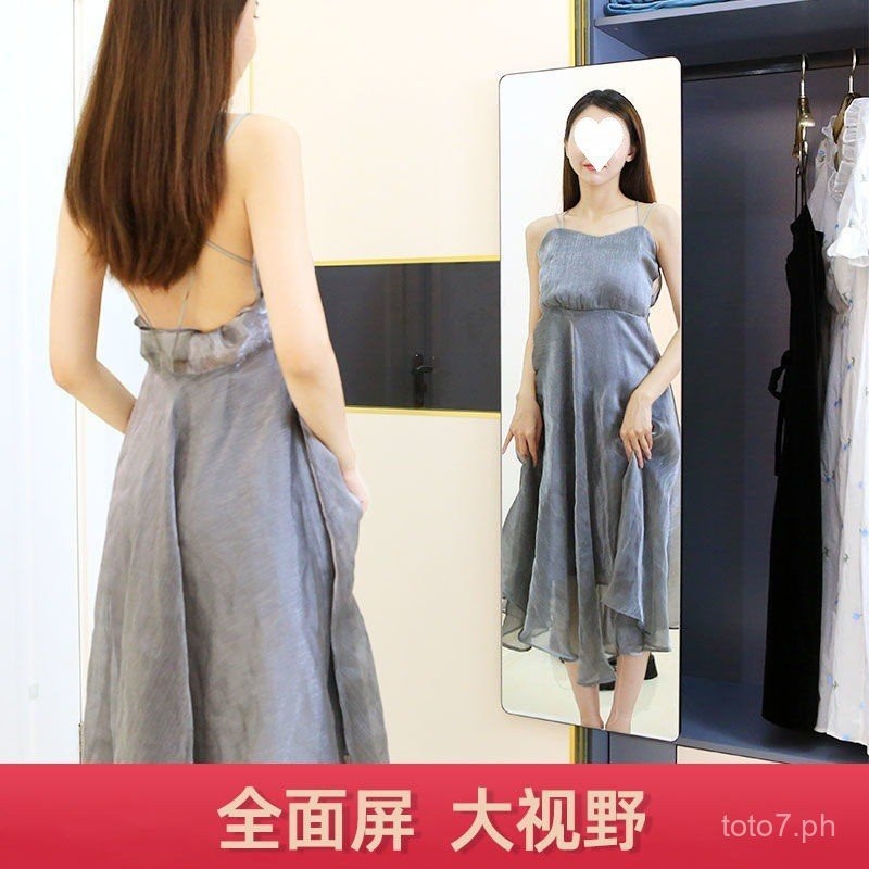 Sliding Mirror Wardrobe Mirror Built-in Dressing Mirror Interior Hidden ...