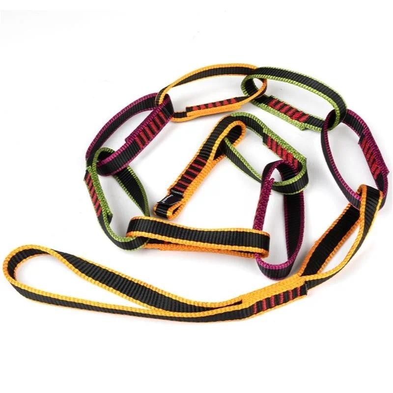 Outdoor Climbing Equipment Downhill Forming Ring Sling Daisy Chain ...