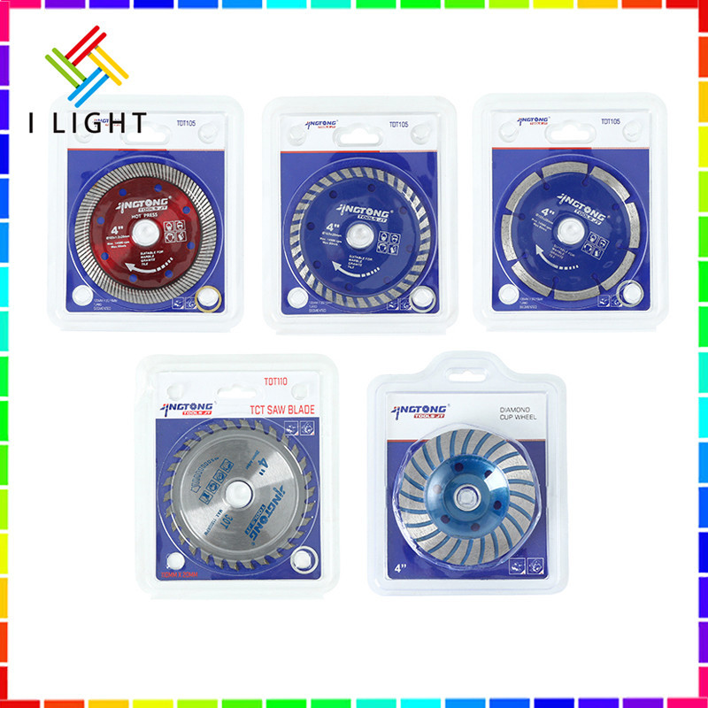 （Fast&COD）Diamond Cutting Disc 4'' Hot Press Diamond Saw Blade（Cup ...