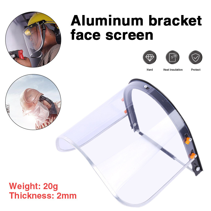 Face Shield Bracket Mask PC Assembled in helmet Face Shield Mask ...