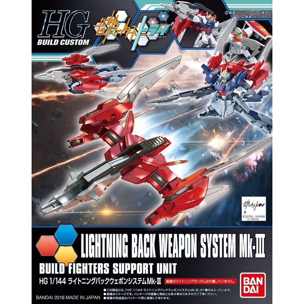 HGBC Gundam Build Fighters Try Lightning Back Weapon System Mk-III ...
