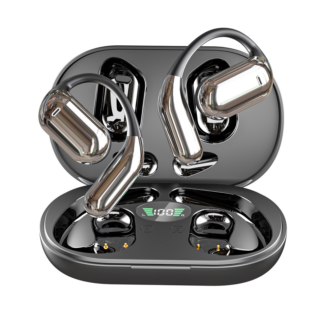 Out of Ear Open Ear Headphones Outside The Wireless Hanging Headset ...