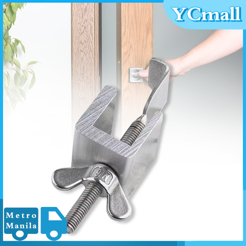 304 Stainless Steel Safety Door Lock Portable Hotel Safety Home Latch ...