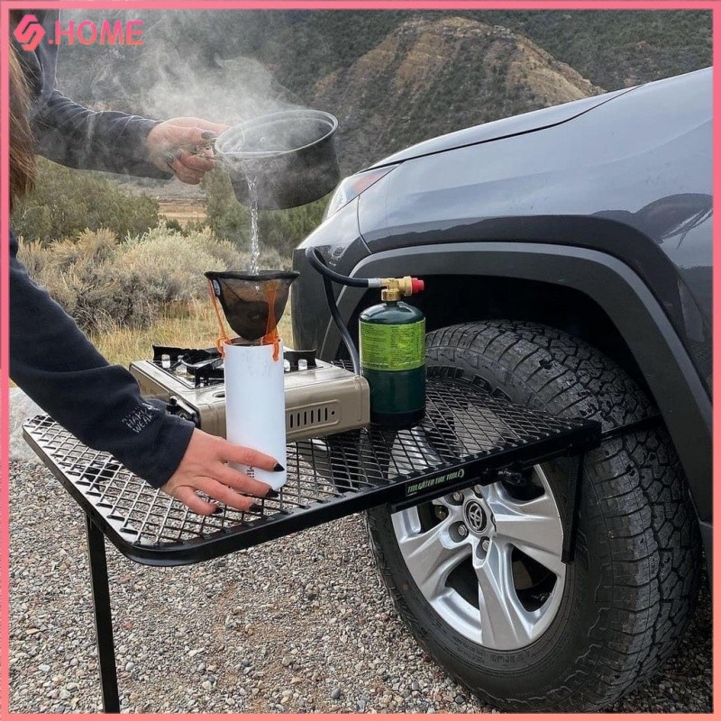 Outdoor Camping Table Car Tire Table Portable Folding Car Folding ...