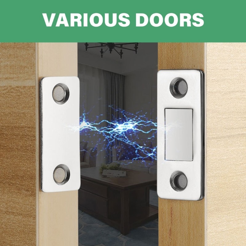 HL Magnetic Cabinet Catches set Easy Install Door Magnet Latches with ...