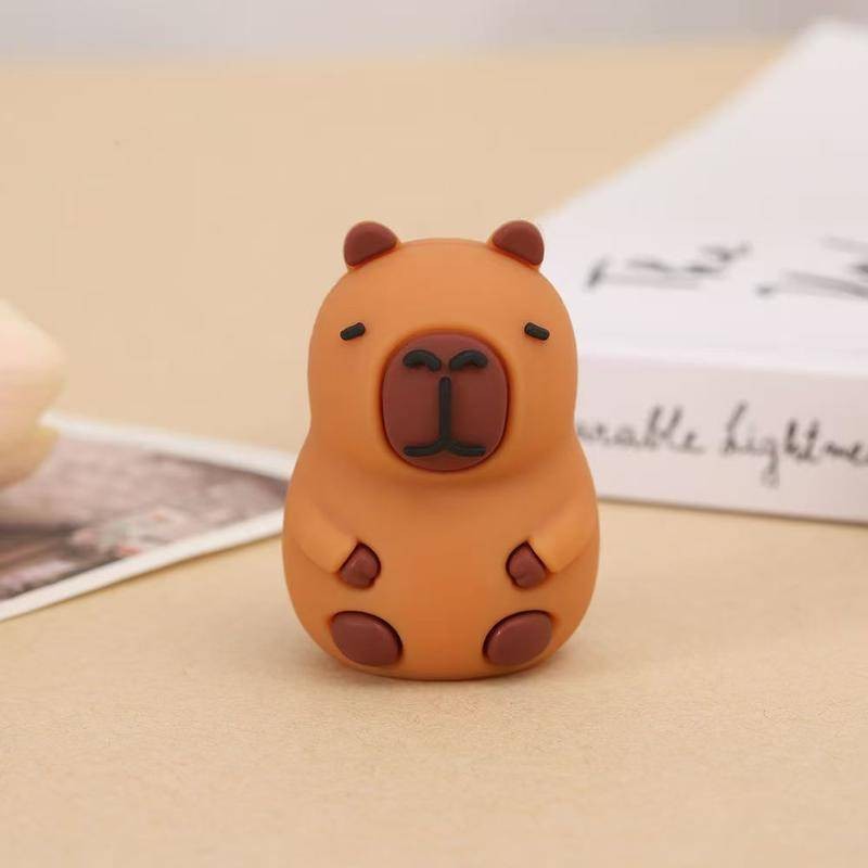 3Pieces Cute Capybara Pencil Sharpener Single Hole Anime Capybara ...