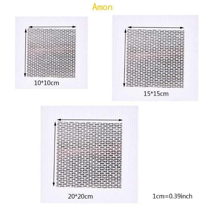 Amon Mesh Wall Repair Patch Adhesive Fix Net Drywall Hole Ceiling Plaster Damage 4 6 8 Inch ...