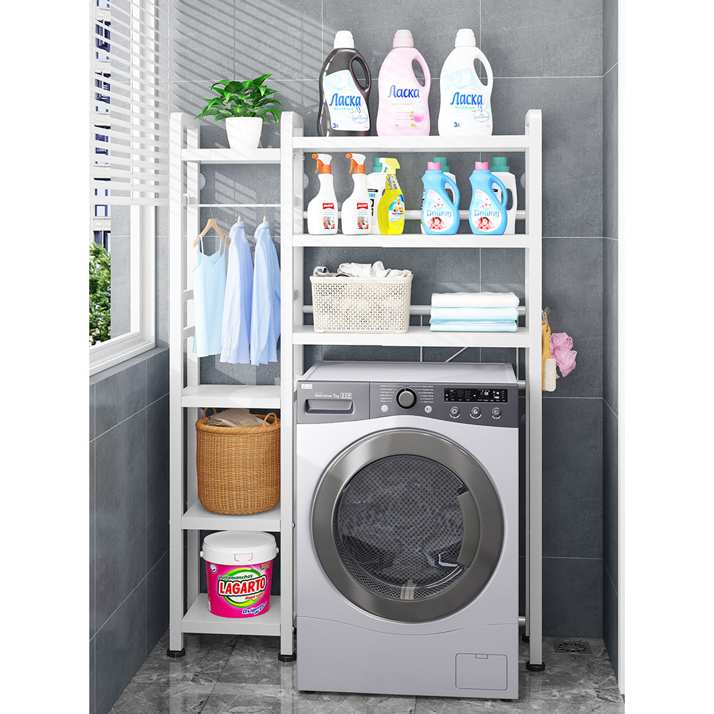 Washing Machine Storage Rack Bathroom Automatic Drum Above Balcony ...