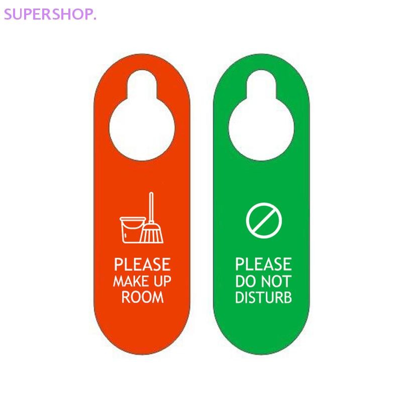 SUPERSHOP Please Do Not Disturb Sign Pendant Hotel Door Hanging Sign ...