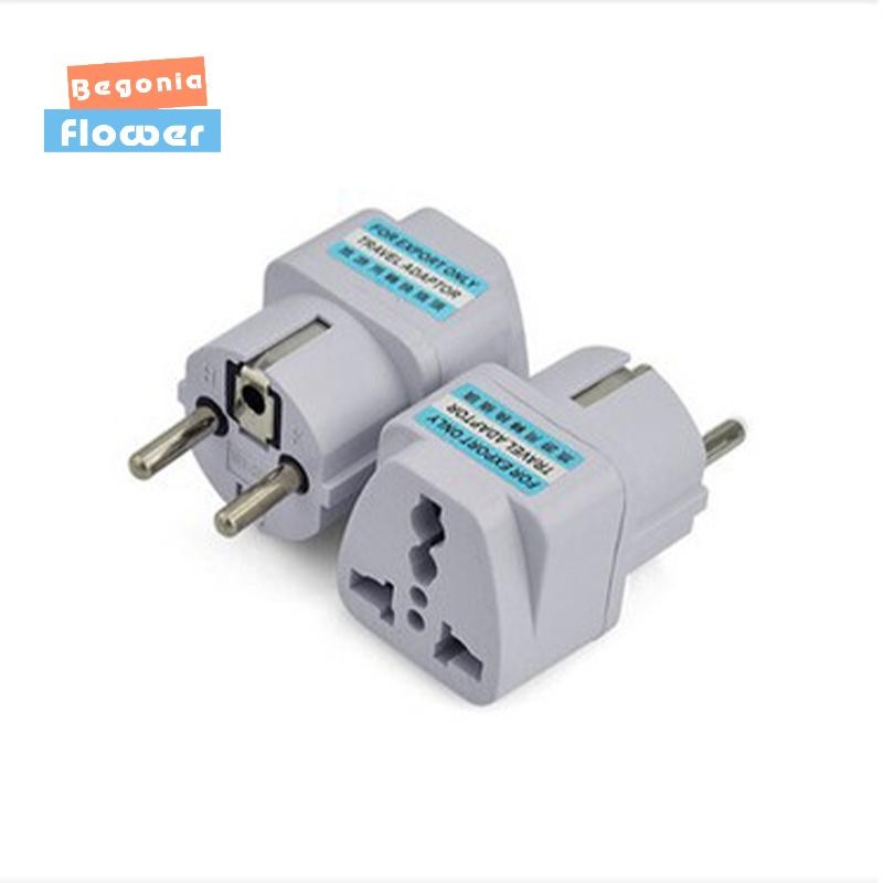 Begonia Flower Multifunction Universal AU UK US To EU Electrical Socket ...