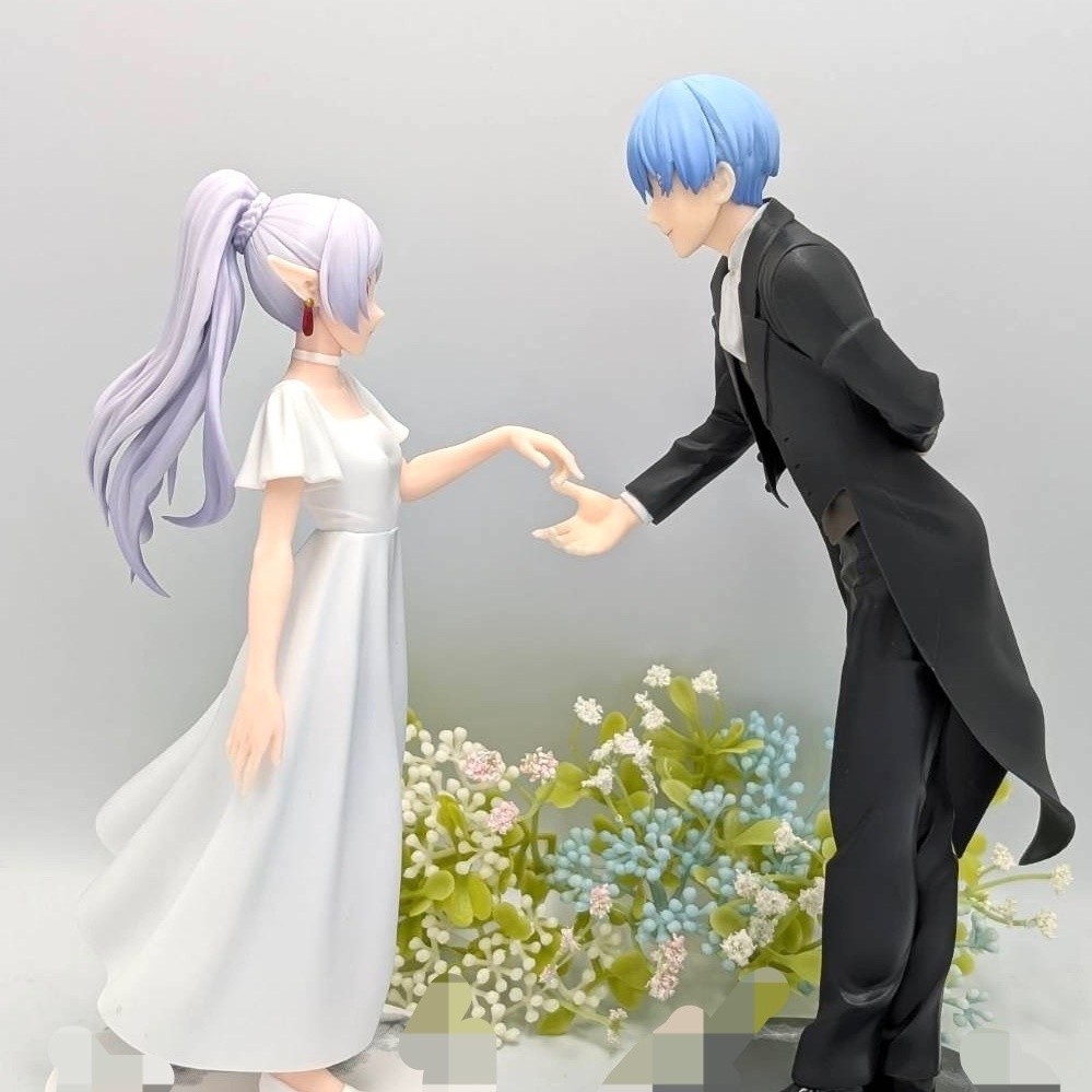 Frieren: Beyond Journey's End Anime Character Model Frisch Time Dress ...