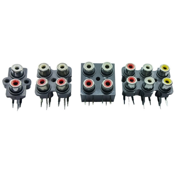 RCA JACK CHASSIS TYPE - 2P , 4P , 6P raon_best | Shopee Philippines