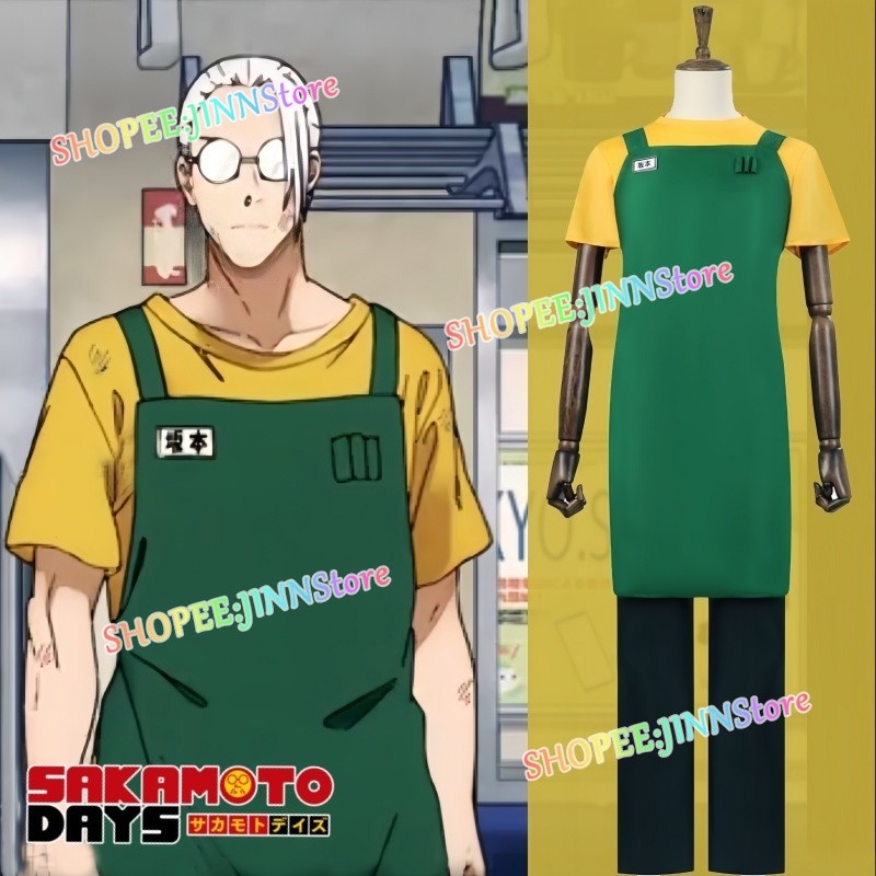 -JINN-TARO SAKAMOTO Cosplay Costume Anime SAKAMOTO DAYS Cos Outfits ...