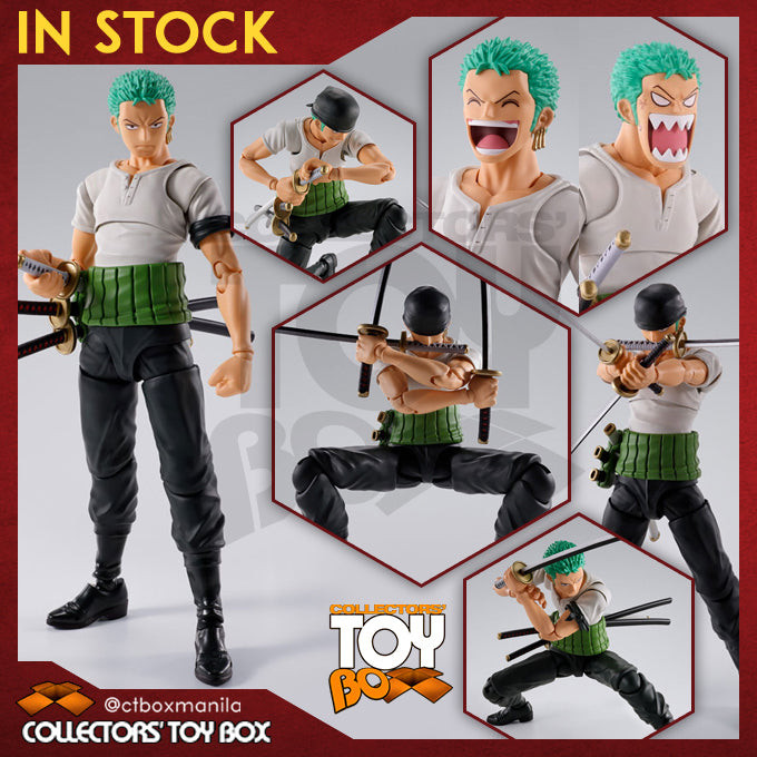 SH Figuarts One Piece - Roronoa Zoro (Romance Dawn) | Shopee Philippines