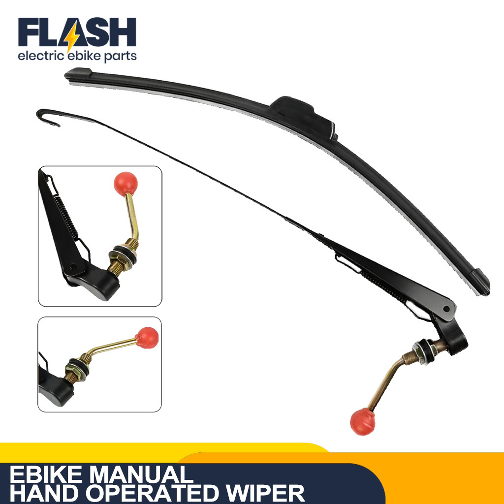 35/40/45cm Ebike Manual Hand Operated Windshield Wiper Blade Class ...