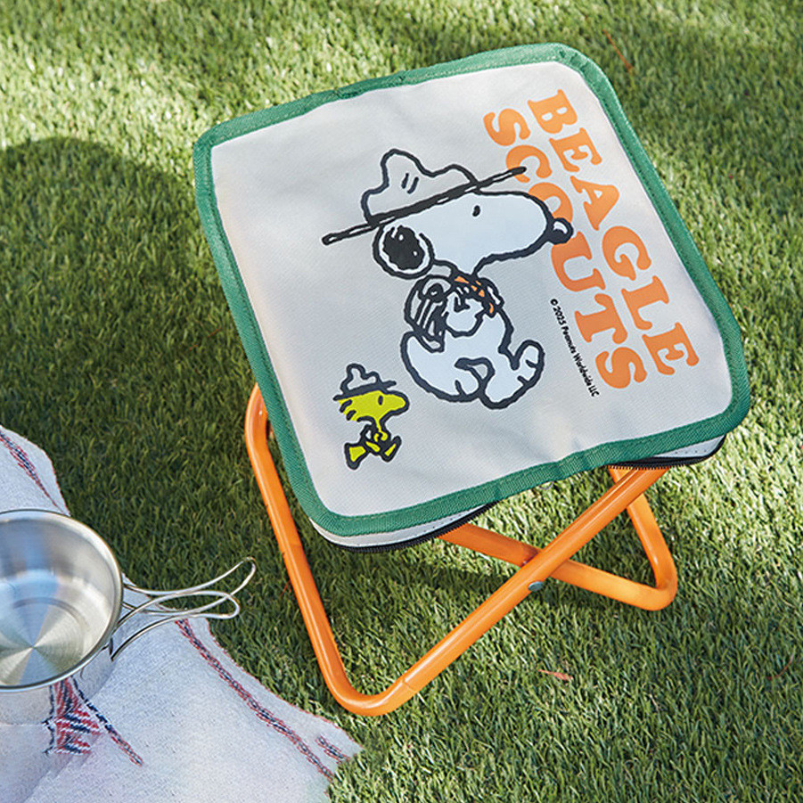 Snoopy Portable Folding Chair Oxford Material - Mini Travel, Camping ...