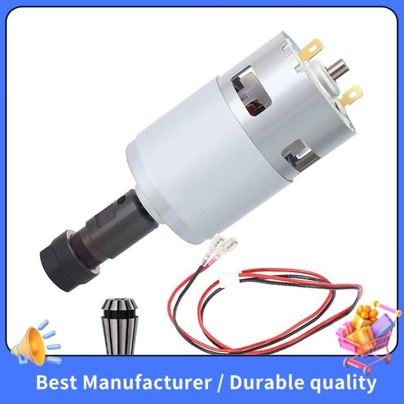 775 Spindle Motor DC 12V-24V 20000 RPM Electric Motor Ball Bearing ...