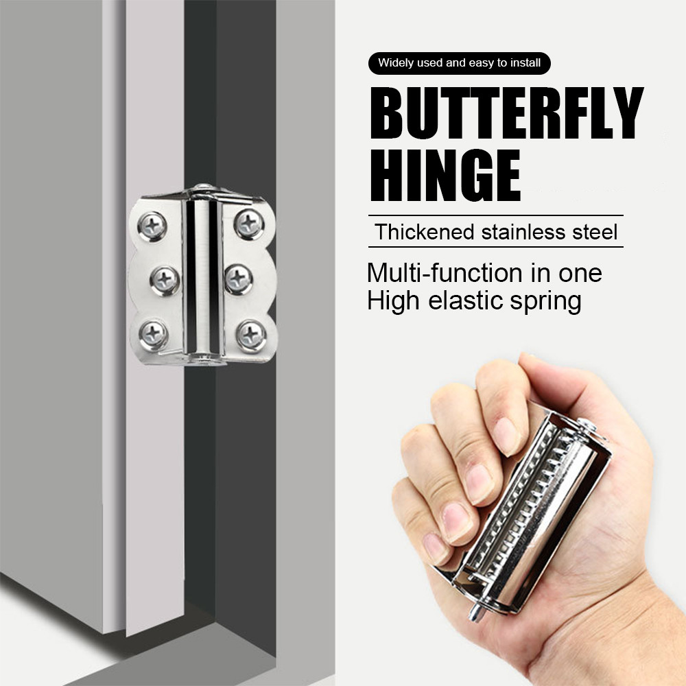 2.7 Inch Stainless Steel Hinges Self Closing Hinges Spring Loaded Hings ...