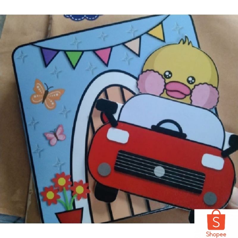 Viral CAR DUCK CHILDREN'S EDUCATIONAL TOY PAPER DUCK EASY TO INSTALL ...