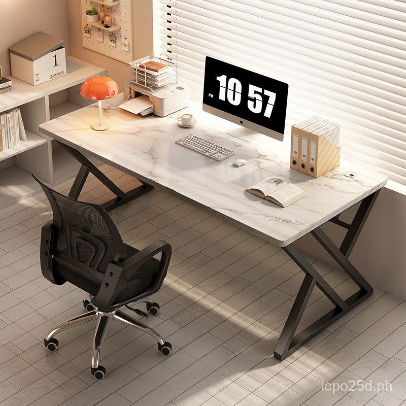 Computer Desk Home Desk Table Storage Rack Table and Chair Suit Game ...