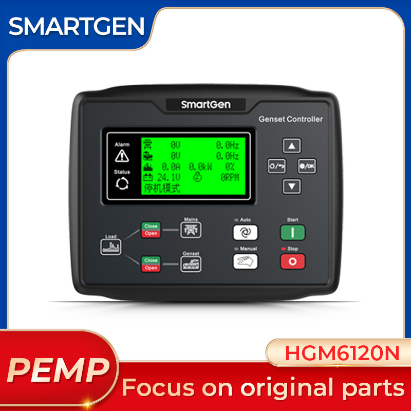 Original HGM6120N Generator Genset Auto Control Module HGM 6120N Display AMF Controller PEMP ...