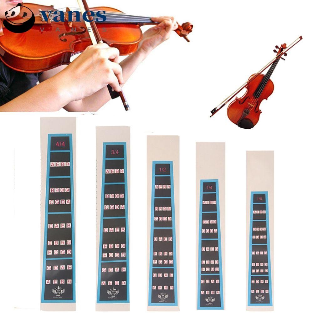 VANES Violin Sticker 3/4 1/2 Fretboard Marker Practice Music Tools ...