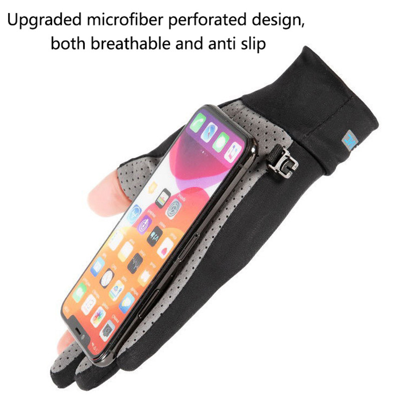 Marbit Summer Gloves Women Thin Ice Silk Anti-ultraviolet Dew Finger ...
