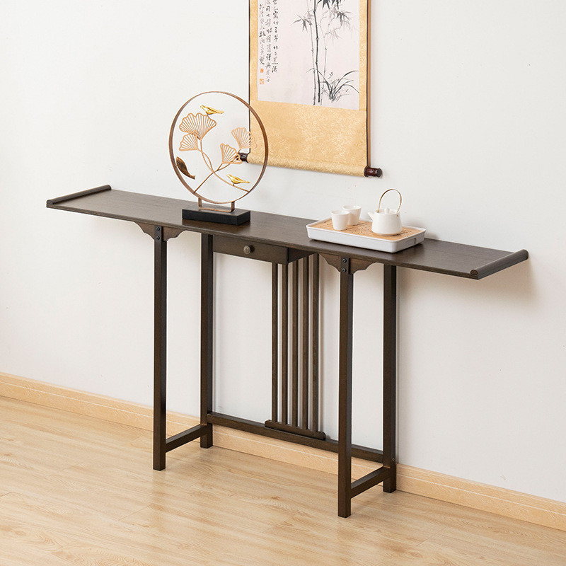 T&New Chinese Style Console Tables Home Table Solid Wood Modern ...