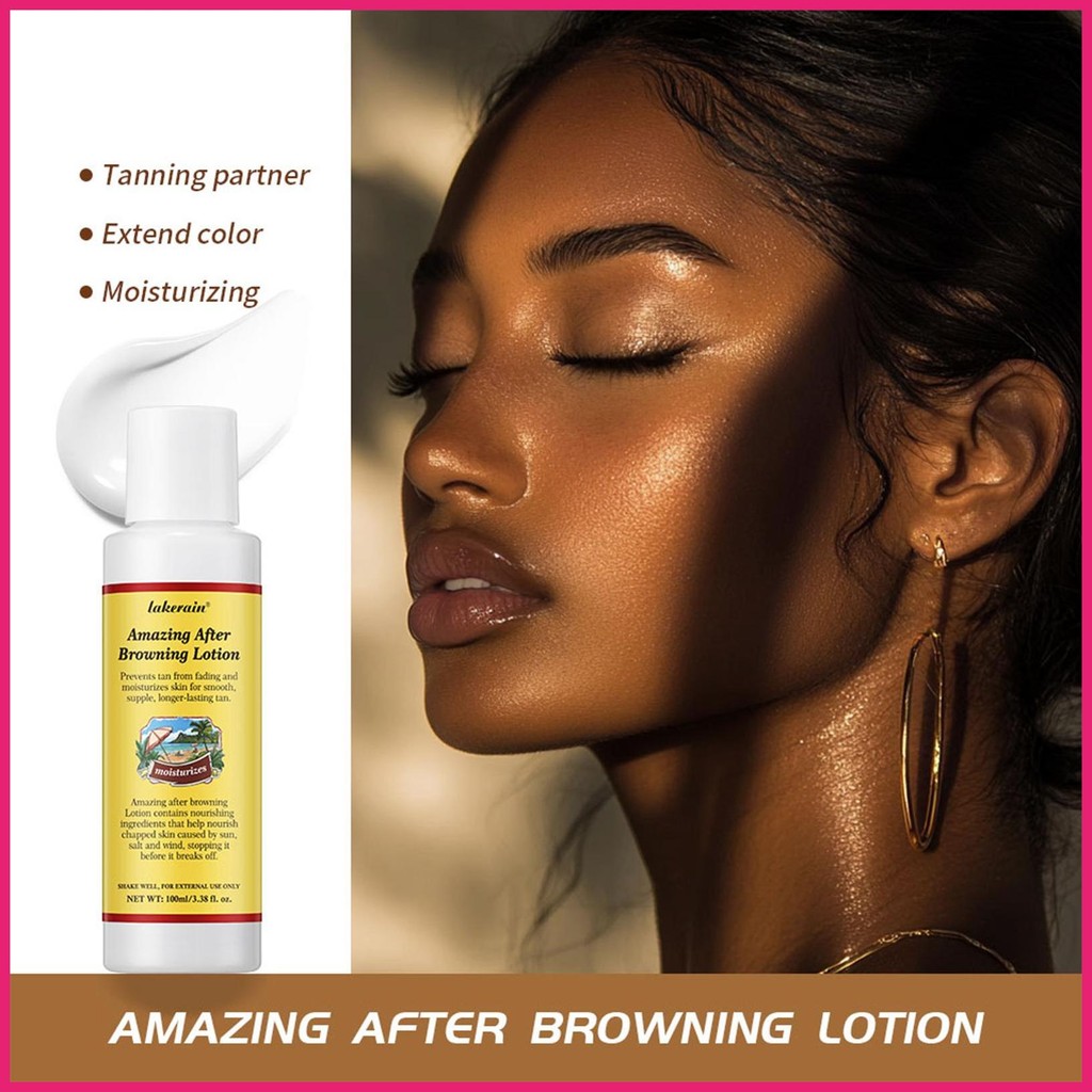 Outdoor Tanning Lotion 100ml Tanning Accelerator Mens Tanning Lotion Gentle Browning Lotion ...