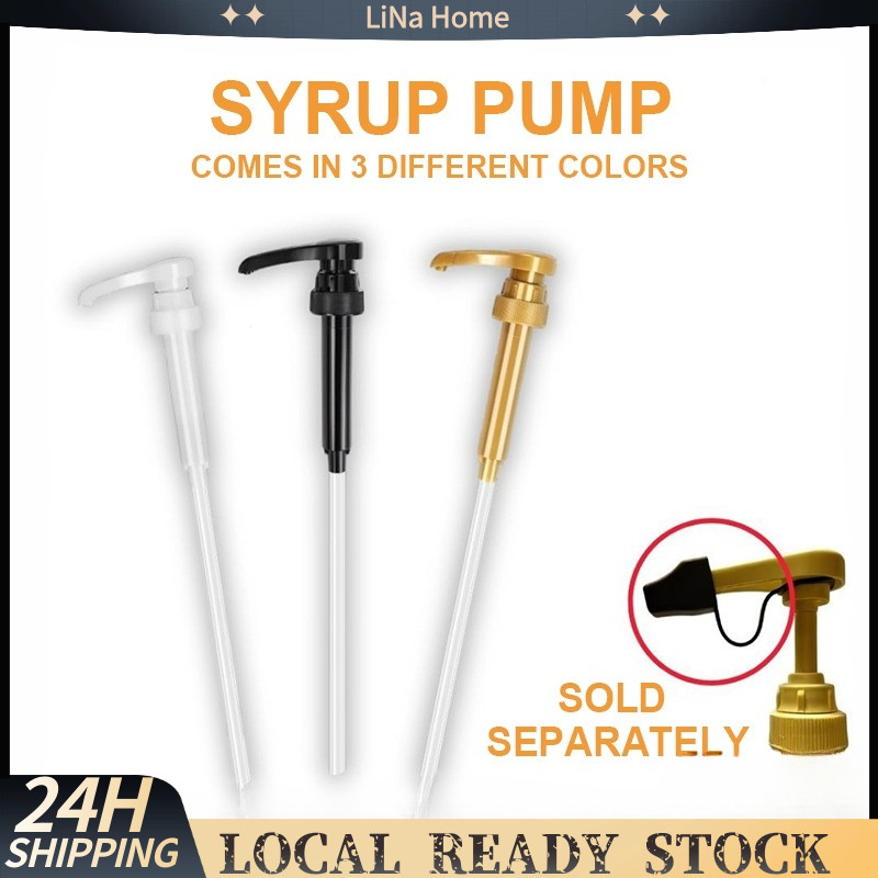 10ml Per Pump Free Pump Cover Plastic Syrup Pump For Easy Starbucks ...
