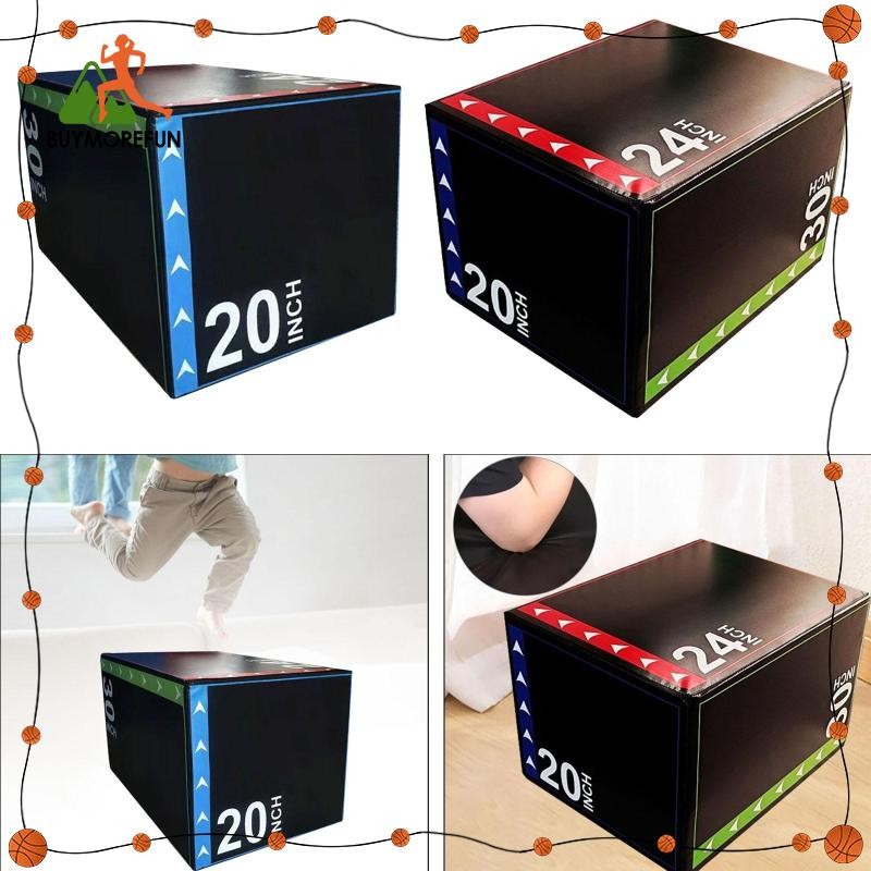 [Buymorefun] Heavy Duty Versatile Plyometric Box for Jumping Workout ...