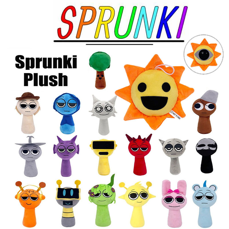 20CM Sprunki Toy Incredibox Sprunki Plush Doll Children Christmas Gifts | Shopee Philippines