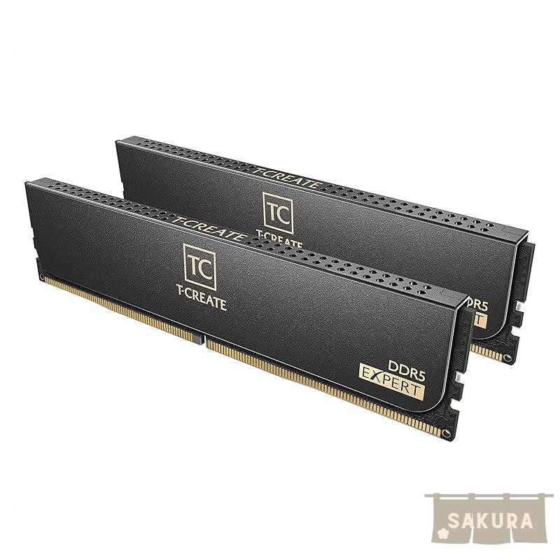 TEAMGROUP T-Create Expert Overclock 10L DDR5 32GB Kit (2 x 16GB ...