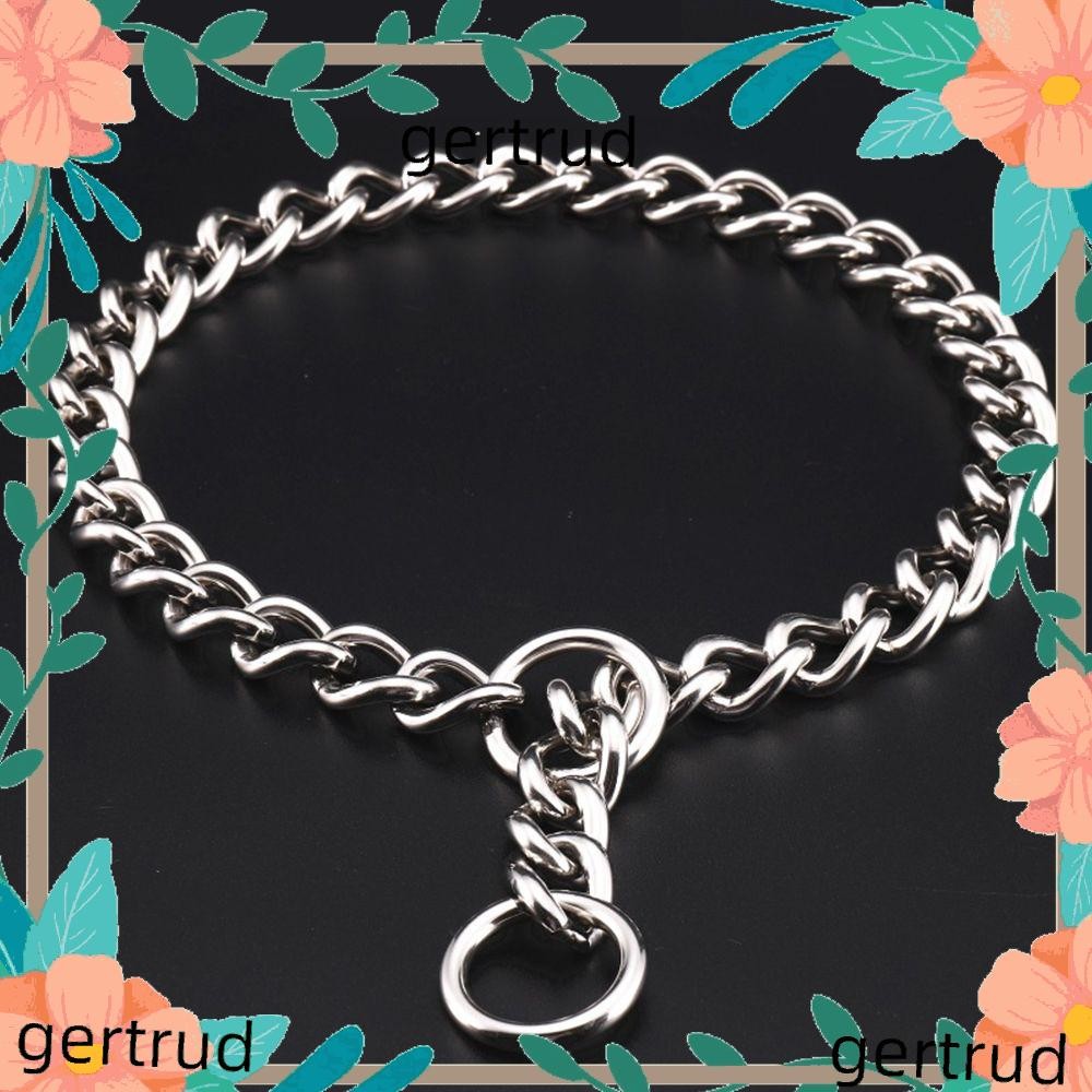 GERTRUD Dog Collar Durable Strong Resistant Non-Slip Seamless Welding ...