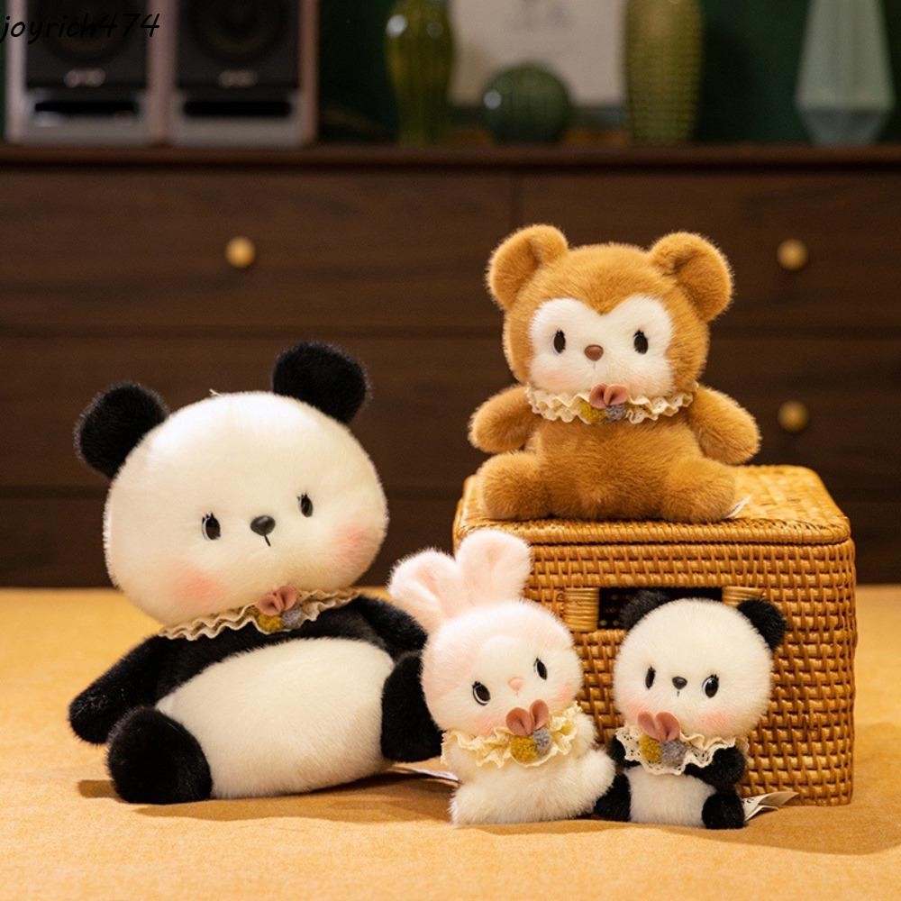 JOYRICH Little Rabbit Plush Toy, Animal Panda Cat Plush Doll, Desktop ...