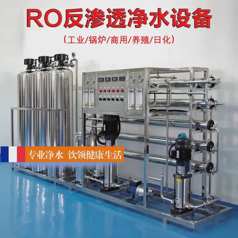 Large Industry RO Reverse Osmosis Fully Automatic Water Treatment Equipment Groundwater ...