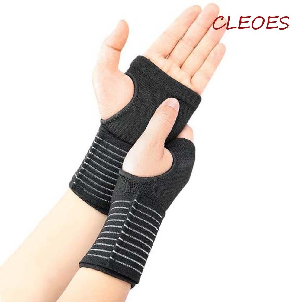 CLEOES Sports Wrist Brace, Wraps Hand Protectors Compression Pain Wrist ...