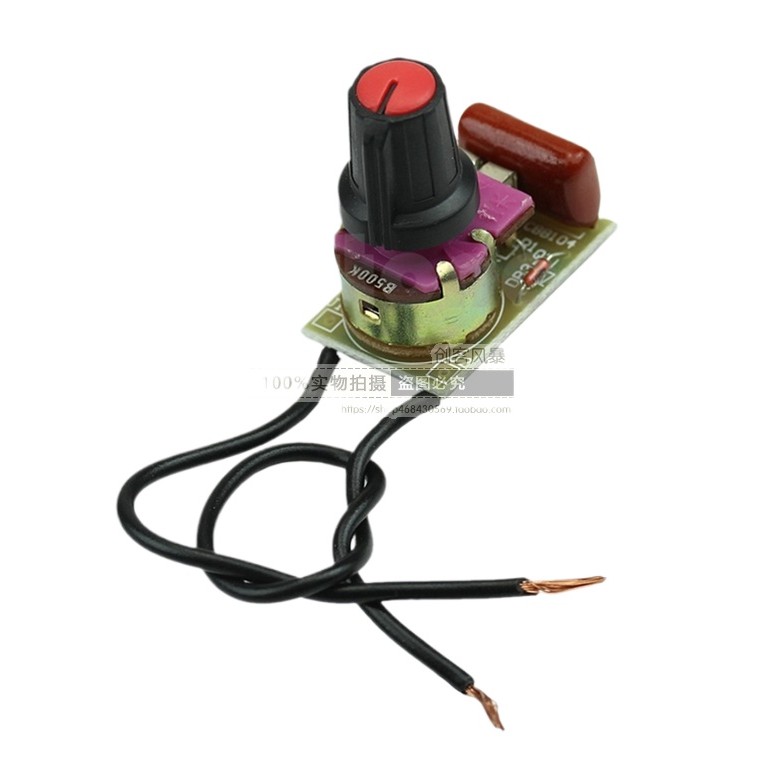 AC 220V PWM Motor Speed Regulator 100W Exhaust Fan Fan Speed Regulating ...