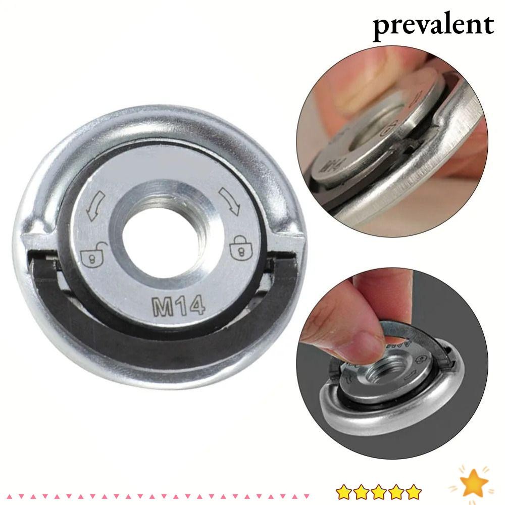 PREVA Angle Grinder Locking Nut, M14 Thread Quick Release Quick Grinder ...