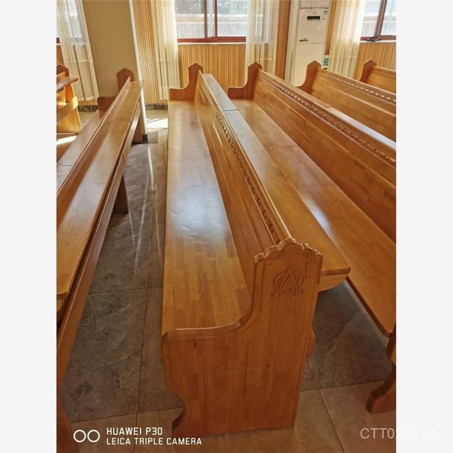 Support Church Long Bench Long Strip Church Solid Wood Chair MYEY ...