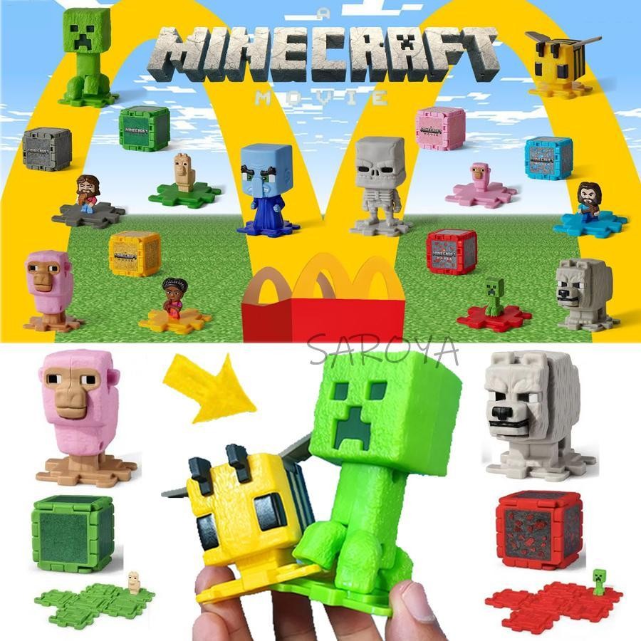 McDonald's Minecraft Happy Meal Collection Toys 2025 Minecraft Movie ...