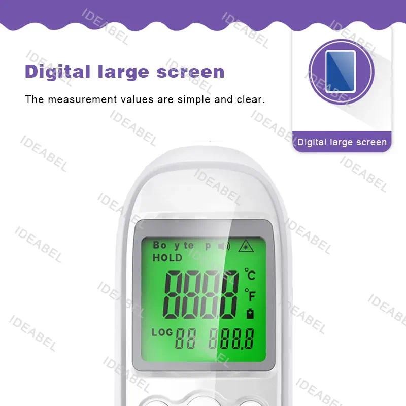 PR Heart Beat Rate Pulse Mete Tonometer Forehead Digital Thermometer ...
