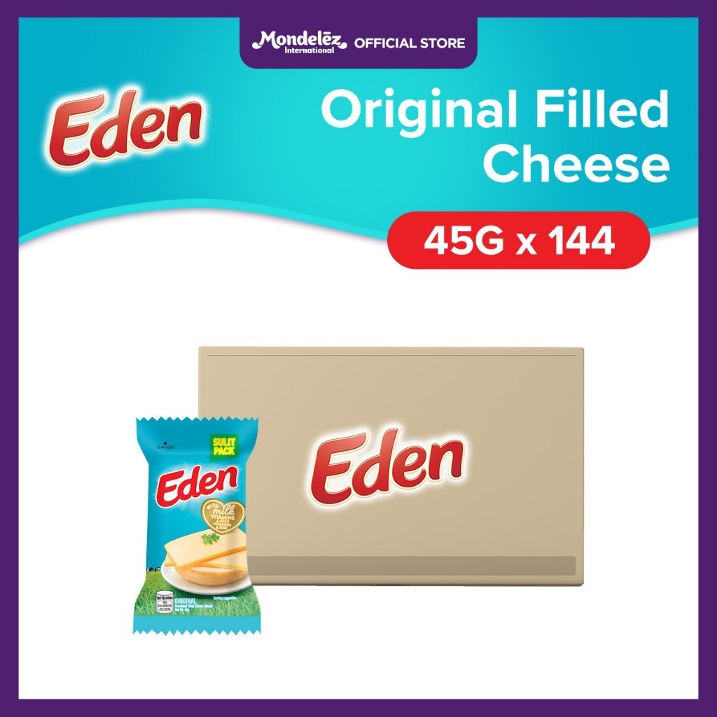 Eden Original Sulit Pack - Filled Cheese 45g (1 Case) | Shopee Philippines