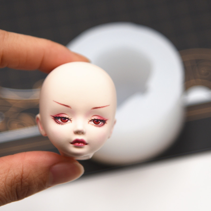 Ultra-Light Clay Face Model Polymer Clay Proportional bjd Colored Clay ...