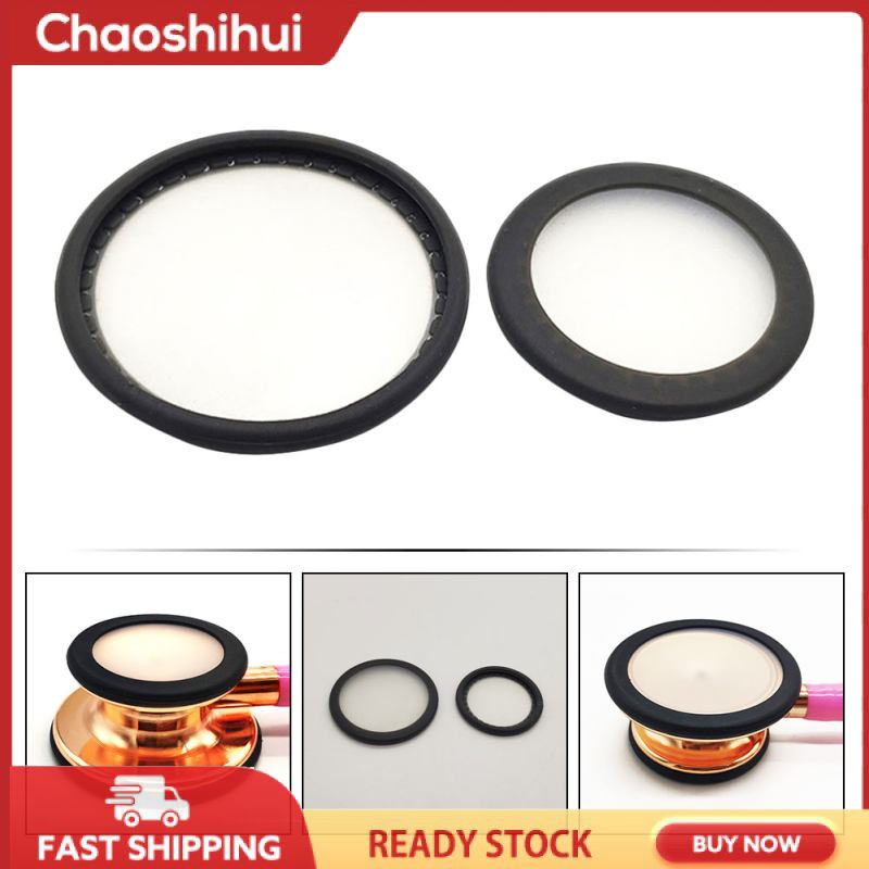 GG+Chaoshihui 2 Sets of Stethoscope Diaphragms Stethoscope Bell Covers ...