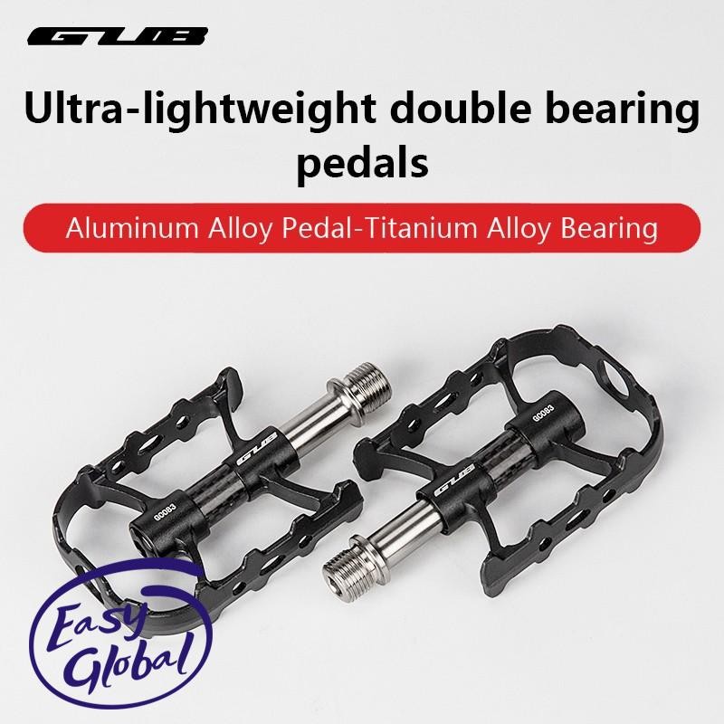 GUB GC083 Bicycle Ultra-light Aluminum Pedals Road Bike MTB Titanium ...