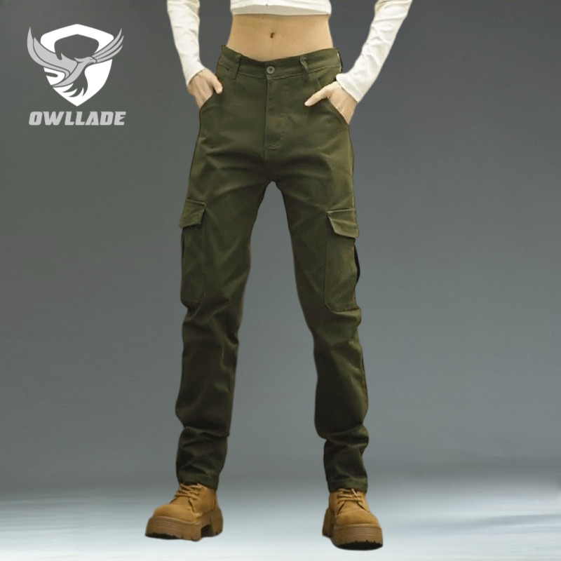 OWLLADE Tactical Cargo Pants for Women in Green 166/28-40 B02 2T | Shopee Philippines