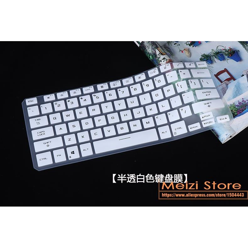 Laptop Silicone Keyboard Cover skin Protector for ASUS ROG Zephyrus M16 ...