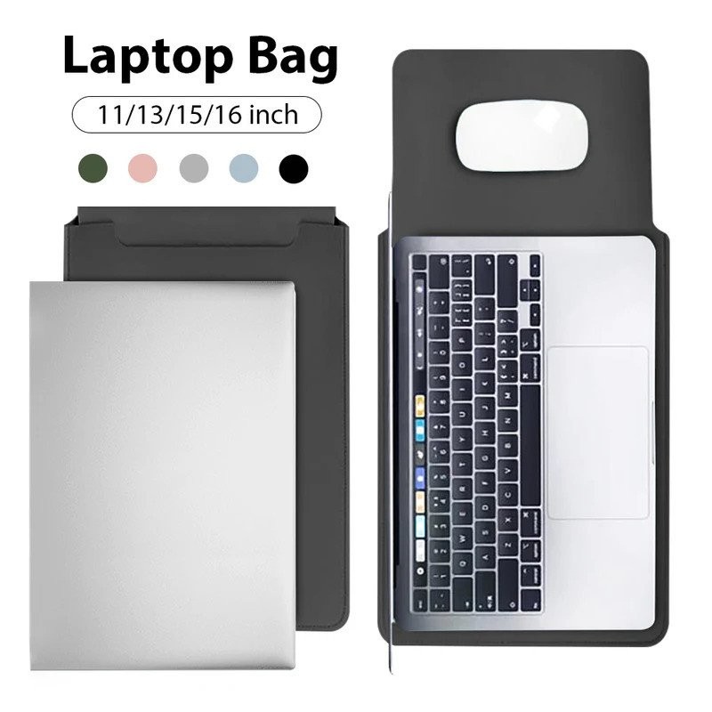 16 15 13 11 Inch Laptop Sleeve Bag For Macbook Air 13.6 Mac Ipad Pro ...