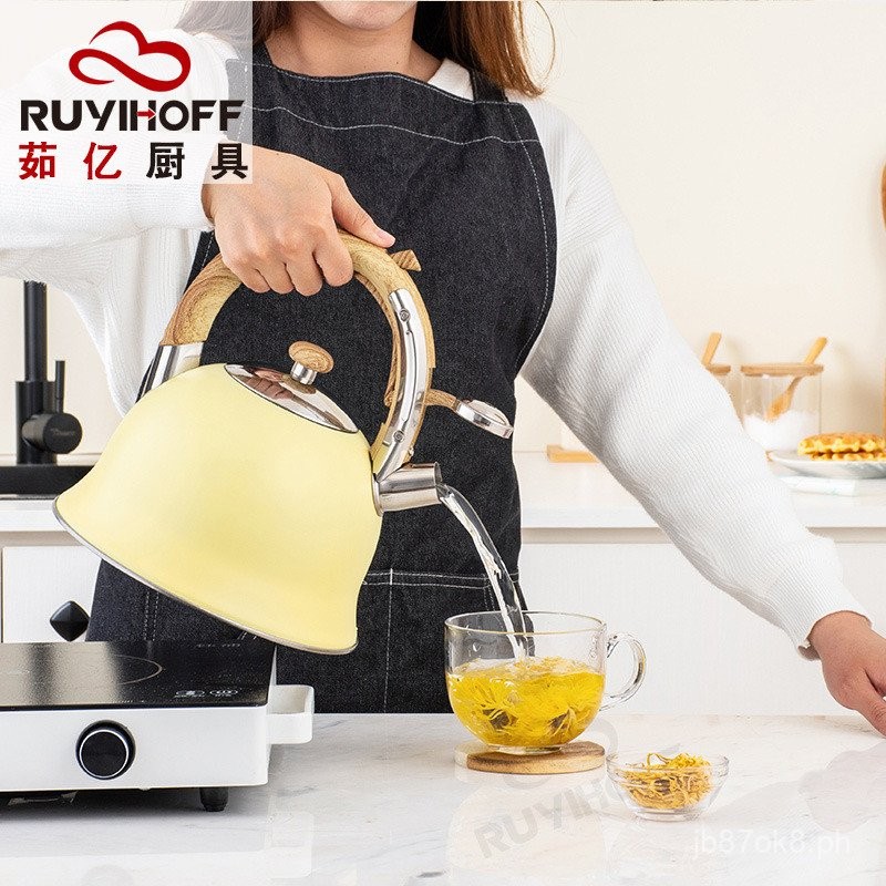 Amazon Cross-Border Whistling Kettle3.5L Sound Kettle wish Kitchenware ...